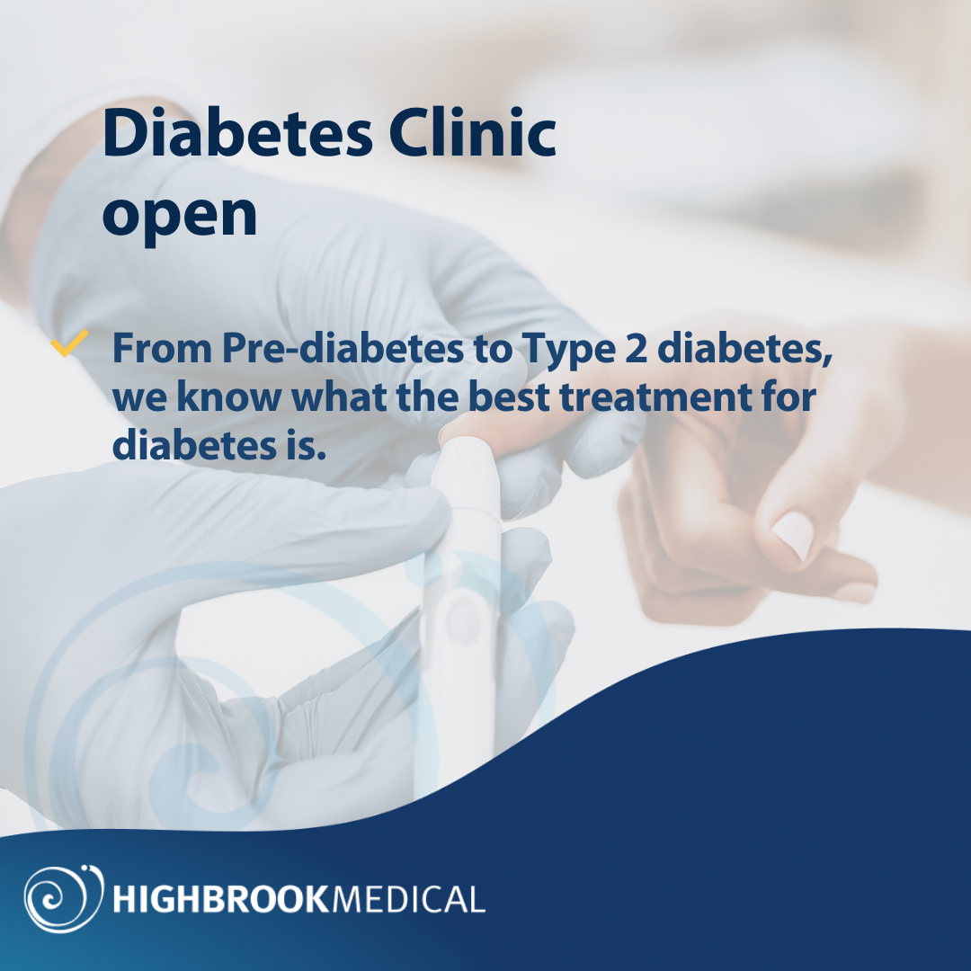 Diabetic clinic | Symptoms of diabetes | Highbrook Medical