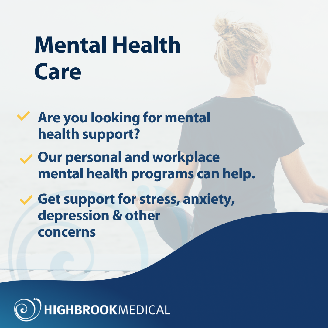 Get mental health support | Emotional health | Highbrook