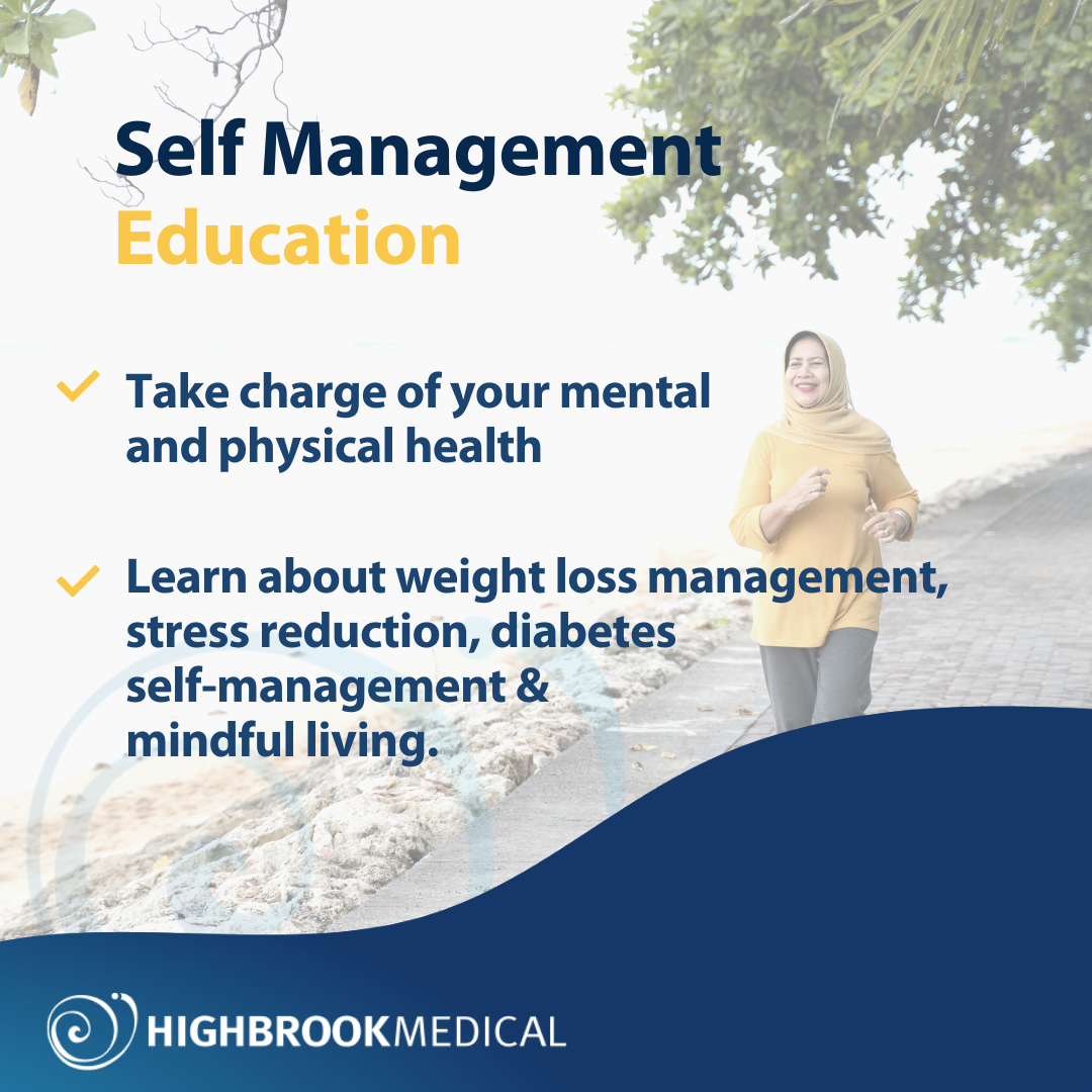 Learn diabetes self-management | Weight management | Highbrook